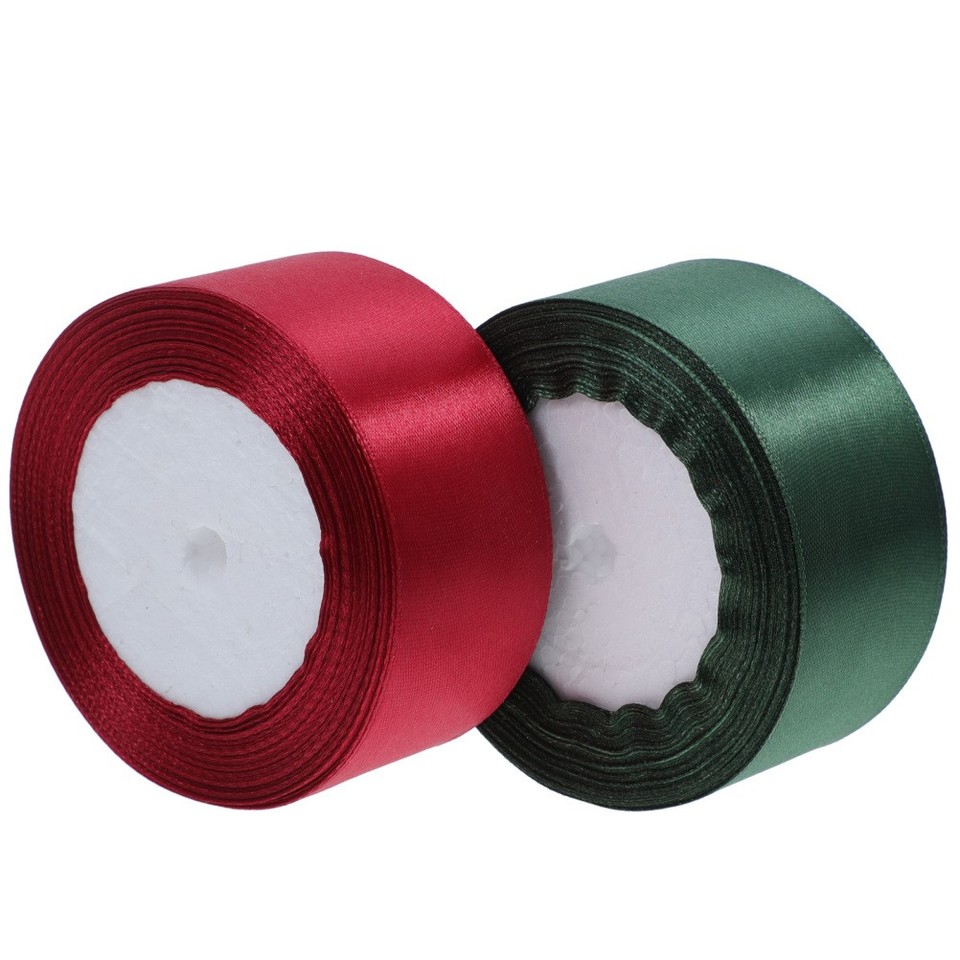 2 Rolls Party Wrapping Strap Ribbon for Bows Decorative Packaging DIY ...