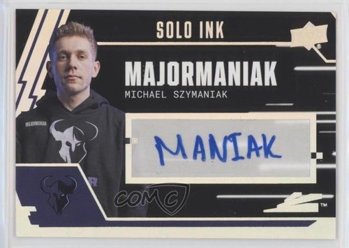 2021 Upper Deck Call of Duty League Solo Ink MajorManiak #SI-MS Auto | eBay