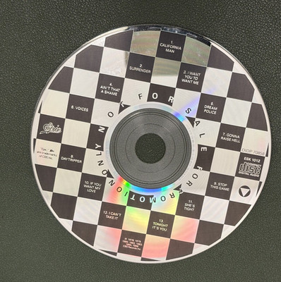 Cheap Trick - 1989 CBS Records Compilation - Promo CD - DISC ONLY | eBay