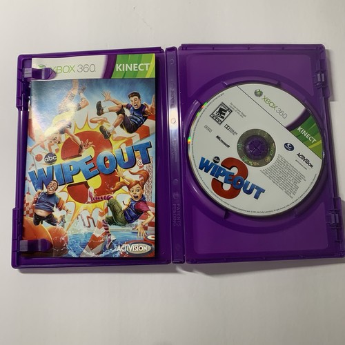 Wipeout 3 Kinect Microsoft Xbox 360 (2012) Complete in Box (CIB) Game ...