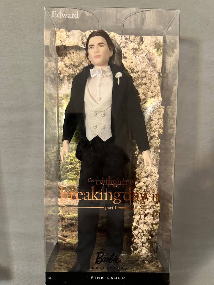 Barbie Twilight Wedding Breaking Dawn Pt. 1 Edward & Bella Doll 7652 ...