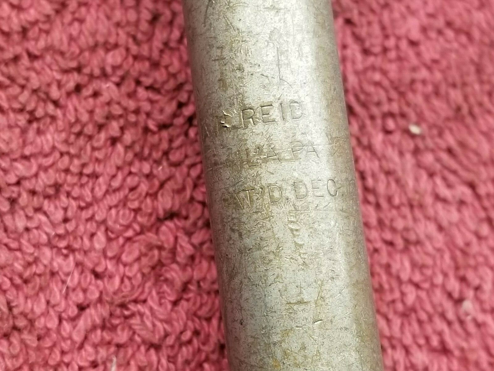 Antique A.H. Reid Archimedean Push Drill Screwdriver 1882 patent ...