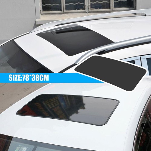 Simulation Fake Sunroof Sticker Cover Black Vinyl Film Car Accessories ...