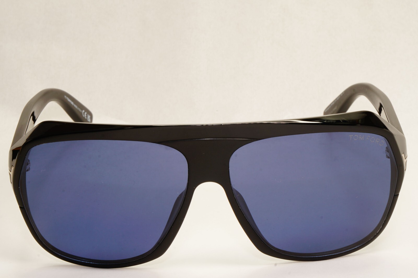 Tom Ford Sunglasses Hawkings-02 Black Glossy Dark Blue FT0908 TF 908 ...