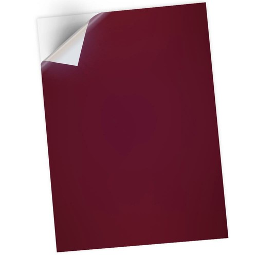 1 x Vinyl Sticker A1 - Dark Red Maroon Colour #21448 | eBay UK