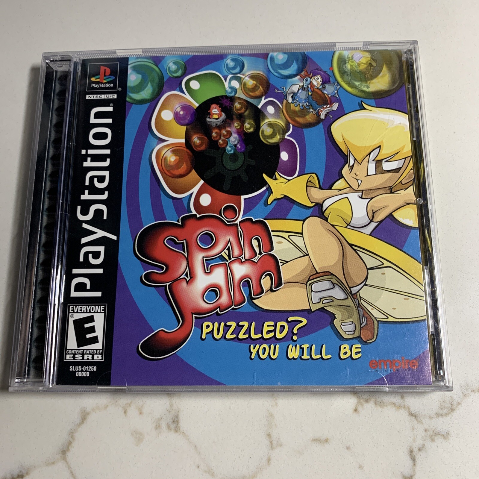 Spin Jam (Sony PlayStation 1, 2000) VGC/NM Disc Complete CIB Manual ...