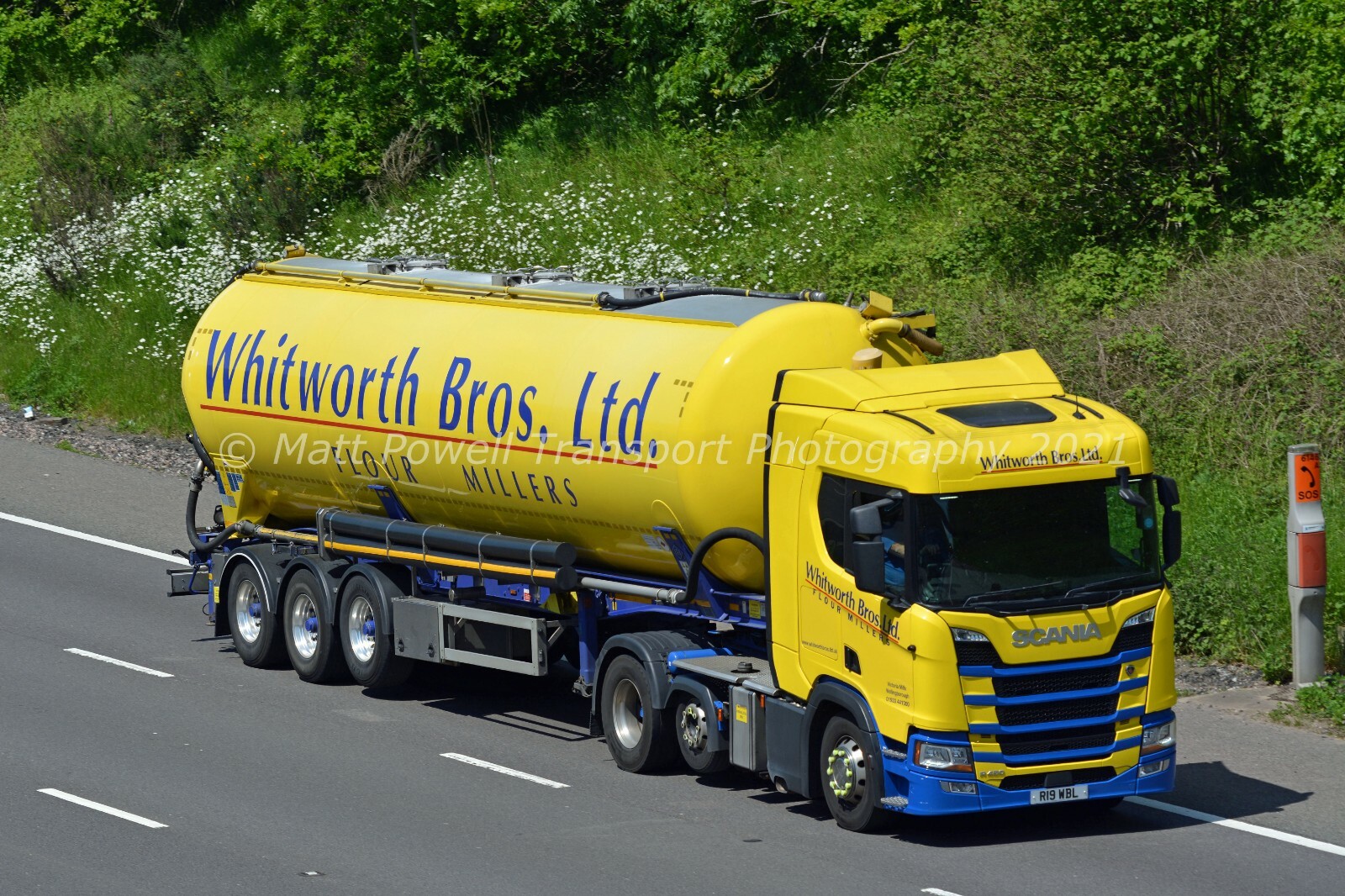 Truck Photo 12x8 - Scania R450 - Whitworth Bros - R19 WBL | eBay