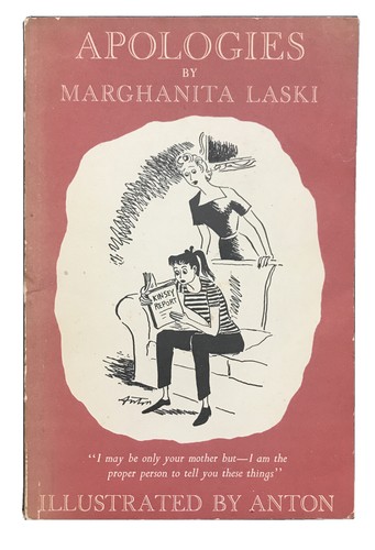 Apologies by Marghanista Laski P/B Book 1955-1st ed- illustrated by ...