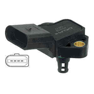 MAP SENSOR DRUCKSENSOR SAUGROHRDRUCK DELPHI PS10159 G FÜR AUDI A4,TT,A3 ...