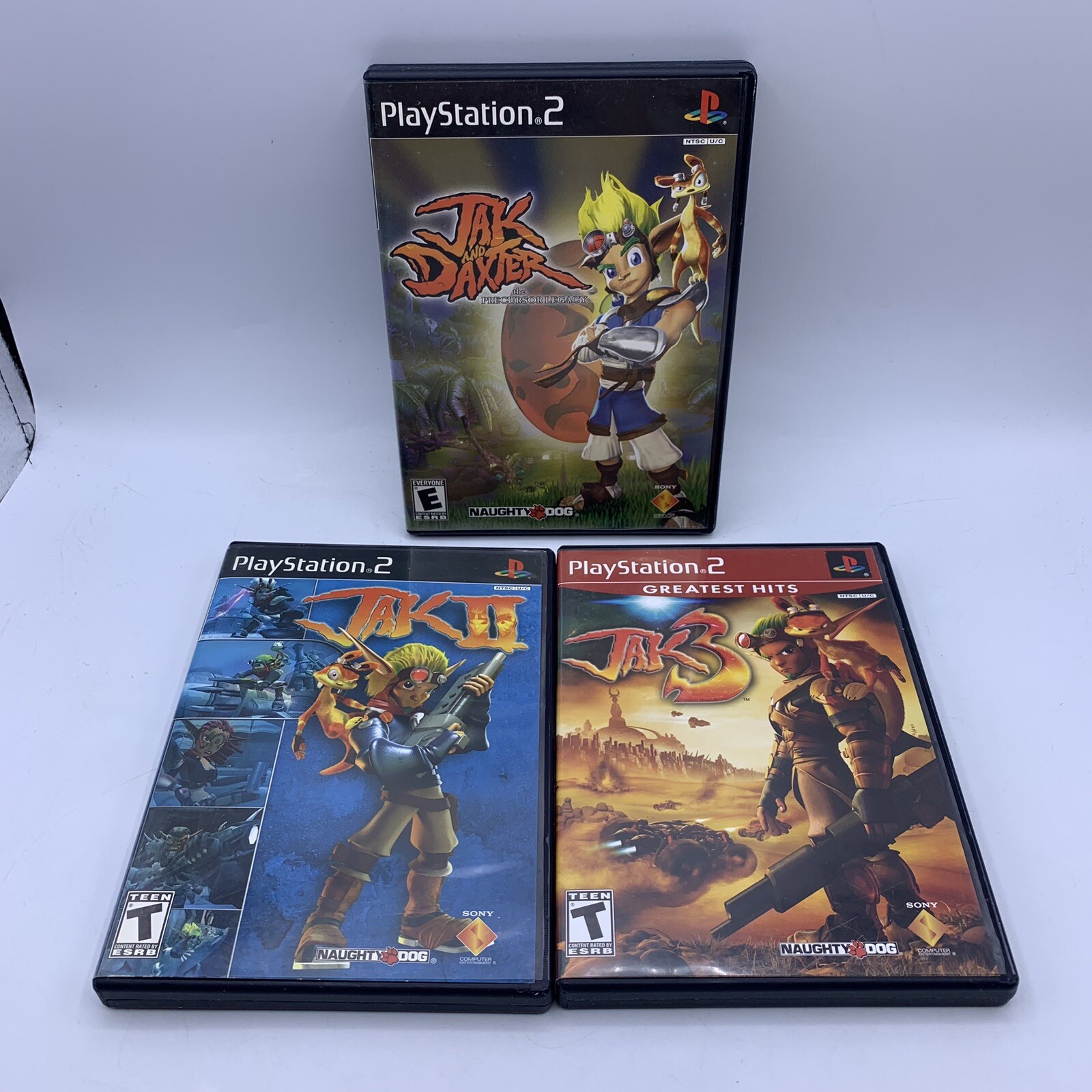 Jak Lot Of 3 - Jak & Daxter The Precursor Legacy, Jak 2 & 3 (PlayStation PS2) 711719712428 | eBay