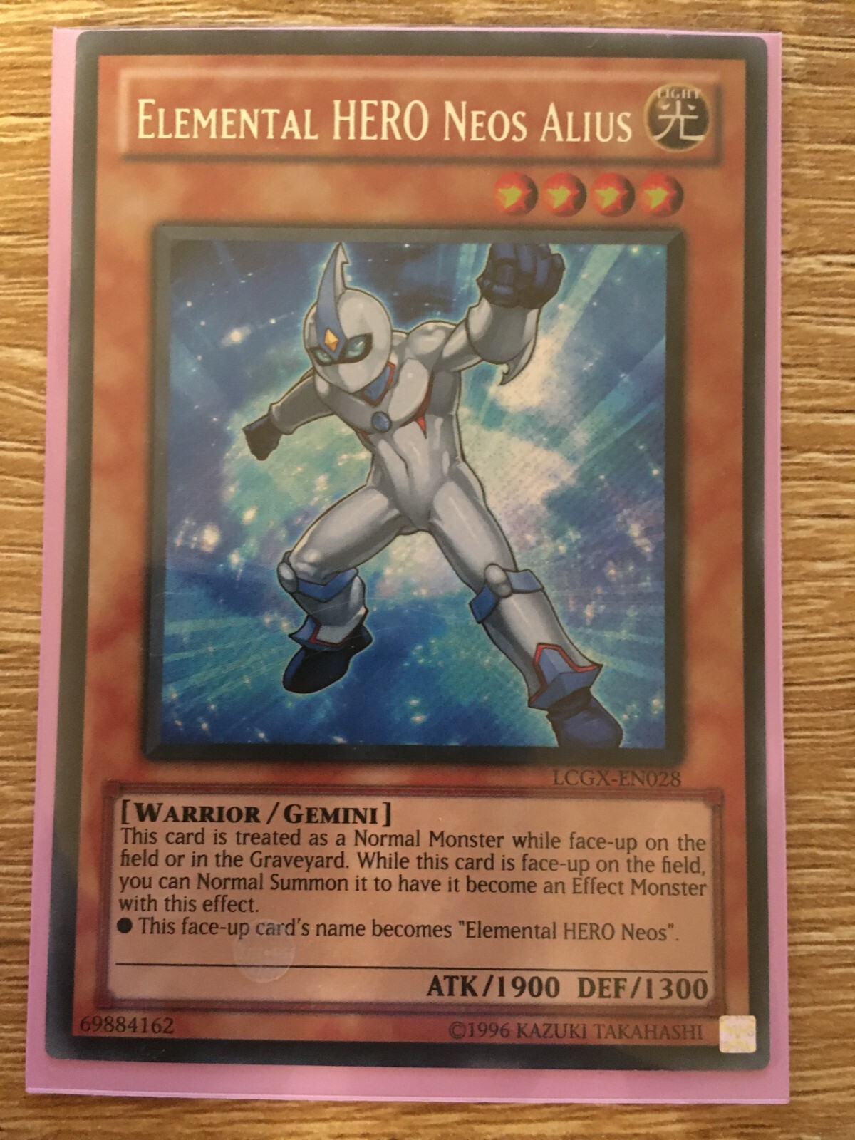 Yugioh | LCGX-EN028 - Elemental HERO Neos Alius - Secret Rare - NM | eBay