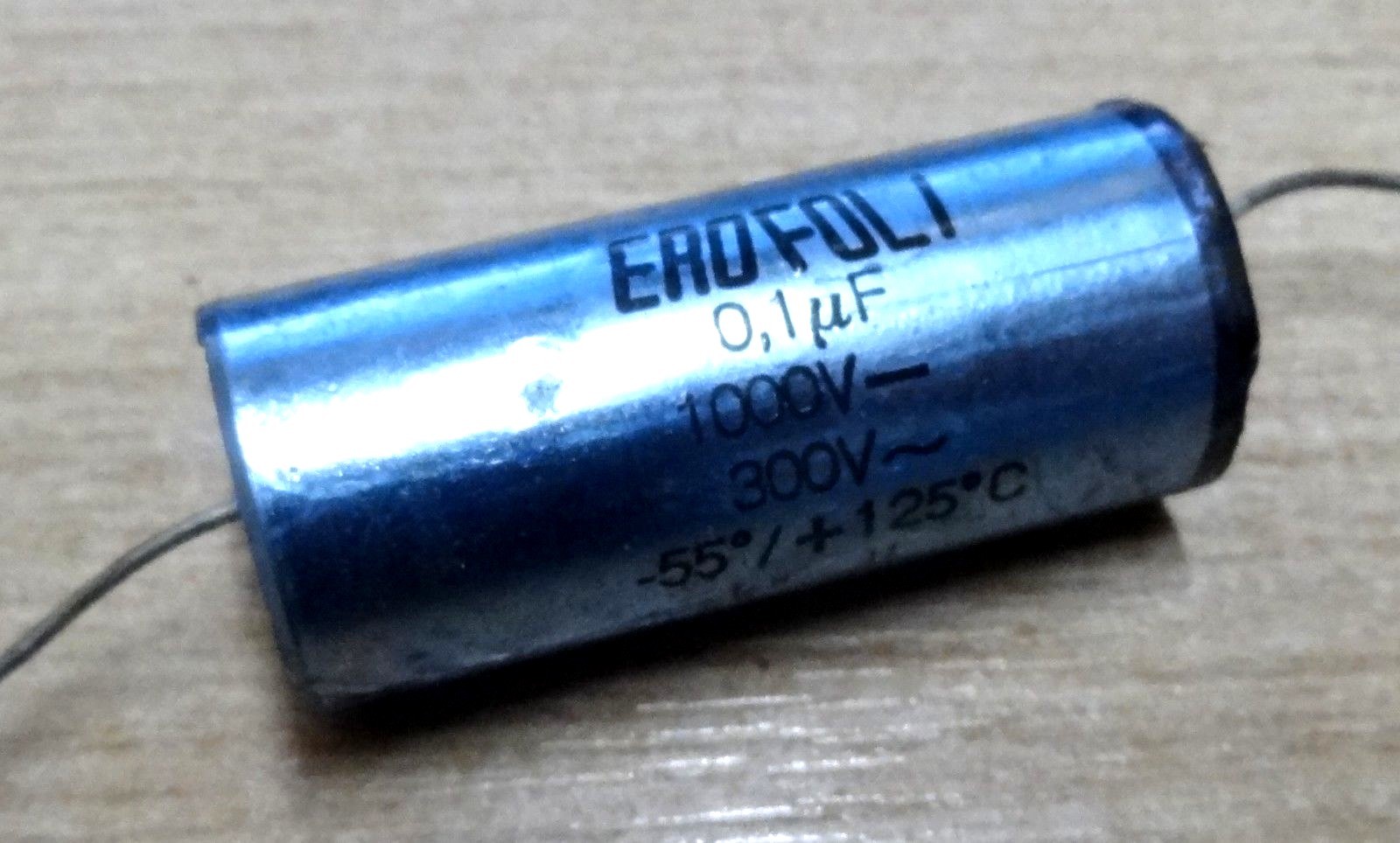 ERO-FOL-1 0.1uf 1000V 300v ac axial lead vintage capacitor 100n 100nf ...