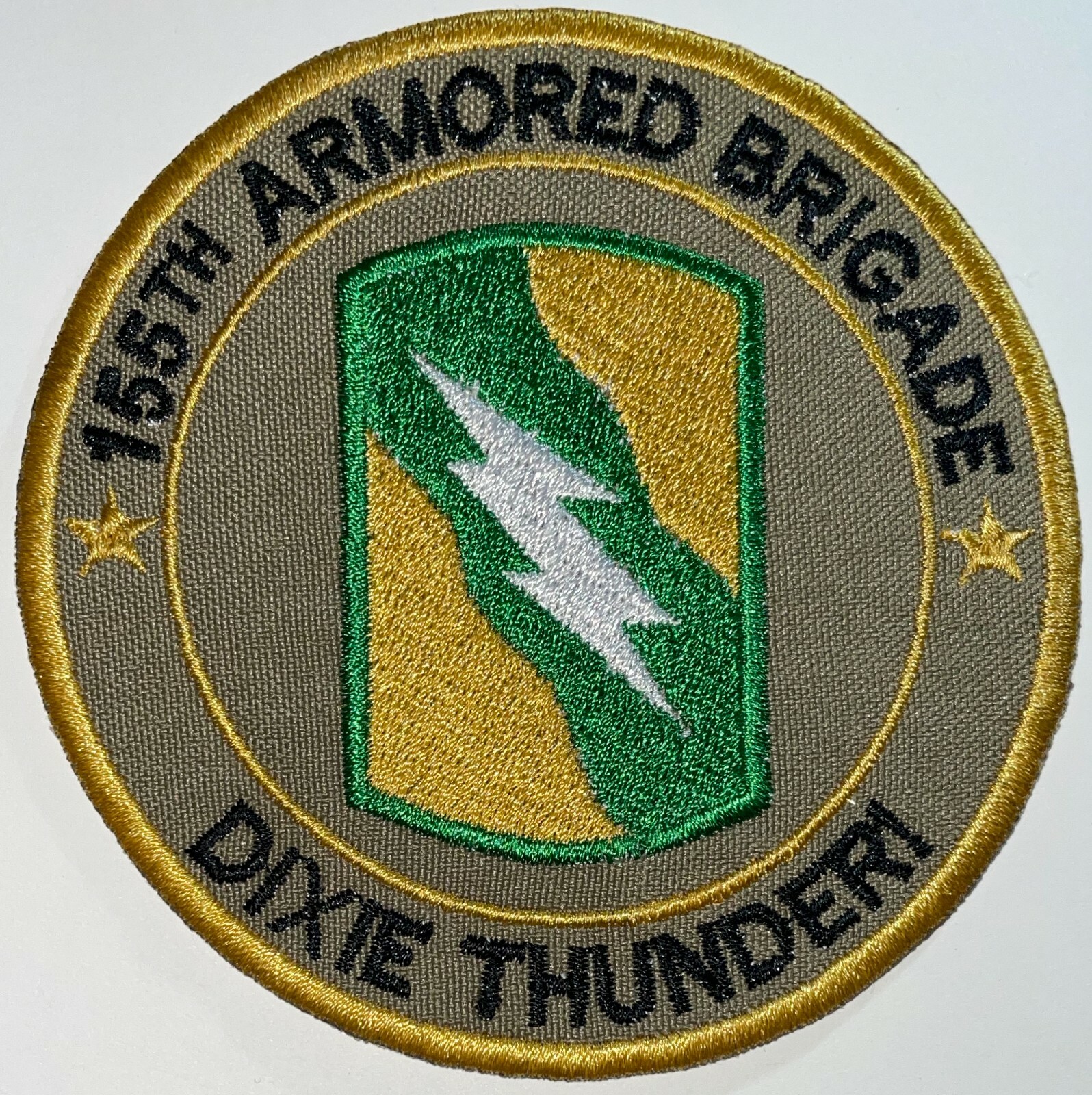 US Army 155th Armored Brigade "Dixie Thunder!" Patch Hook & Iron-On ...