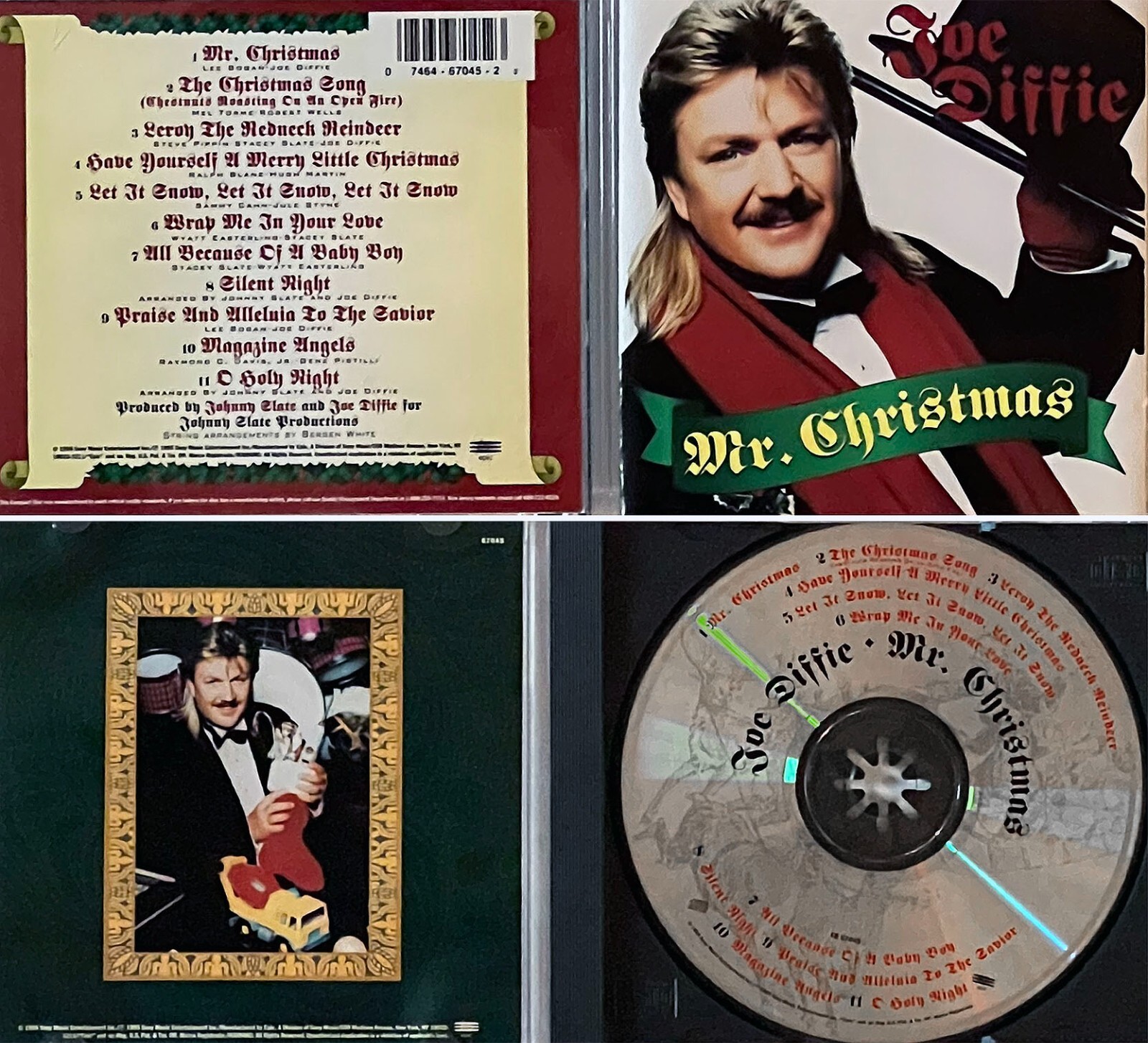 DIFFIE JOE *VG+* "MR. CHRISTMAS" 1995 US EPIC CD | eBay