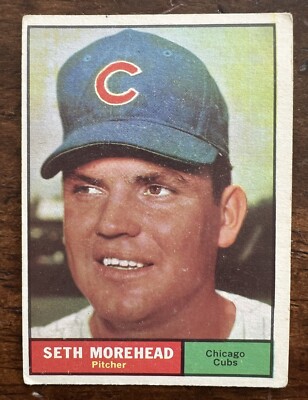 1961 Topps - #107 Seth Morehead | eBay