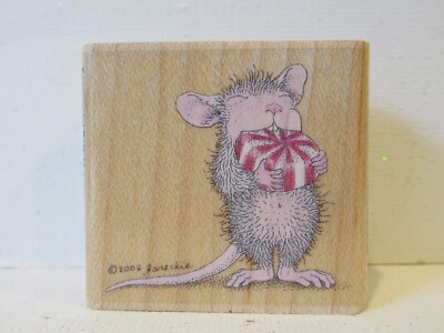House Mouse stamp PEPPERMINT DELIGHT Retired stampabilities Christmas ...