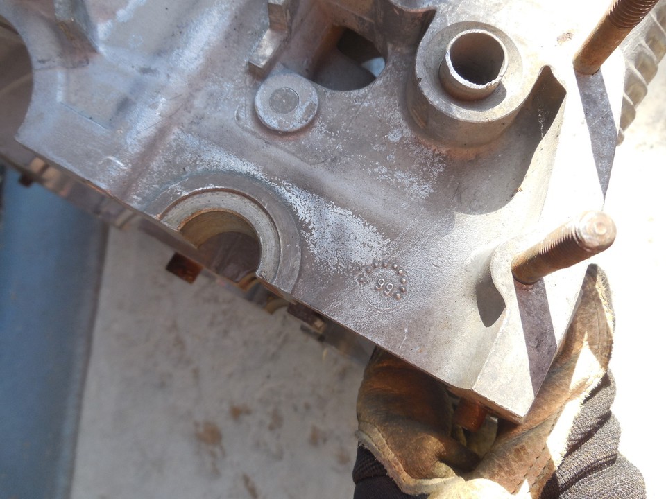 Porsche 356 / 912 1/2 Engine Case Type 616 / 36 date stamped '66 | eBay