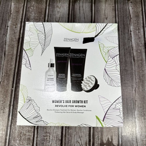 ZENAGEN Revolve for Women 4-piece Women's Hair Growth Kit ~ New in Box ...