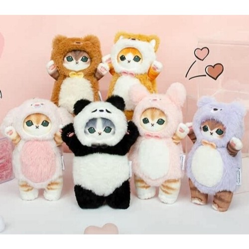 Mofusand Panda Rabbit Animal Cosplay 7" Cute Plush Doll Collectible ...
