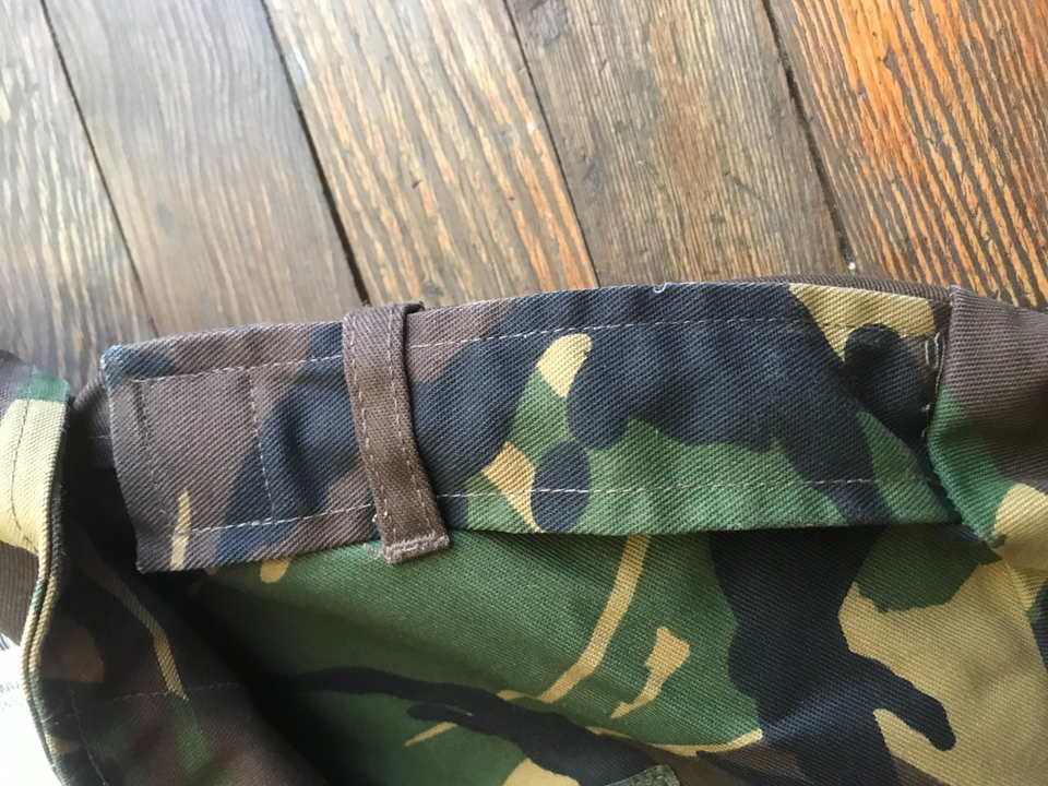 NOS dutch netherlands army combat jacket fatigues shirt BDU DPM camo ...