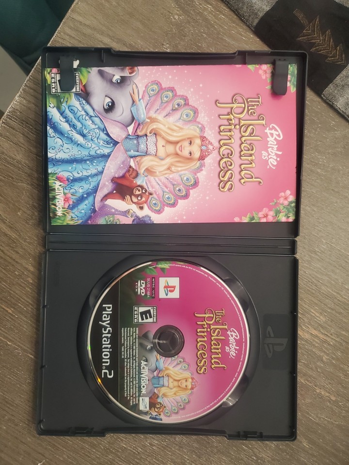 Playstation 2 Barbie as The Island Princess PS2 With Manual | eBay
