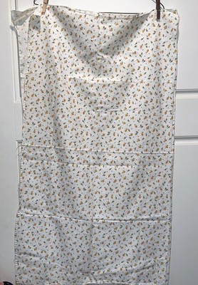 Vintage feed sack cloth in floral pattern, full sized opened sack | eBay