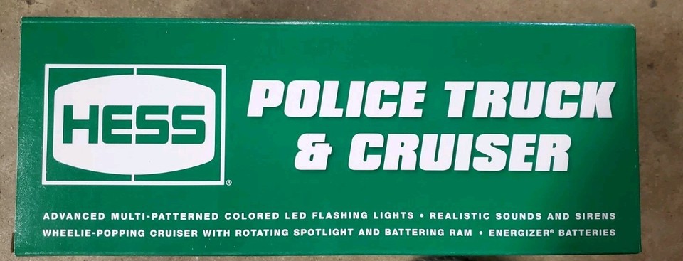 NEW 2023 Hess Toy Police Truck With Police Cruiser -Lights & Sounds ...