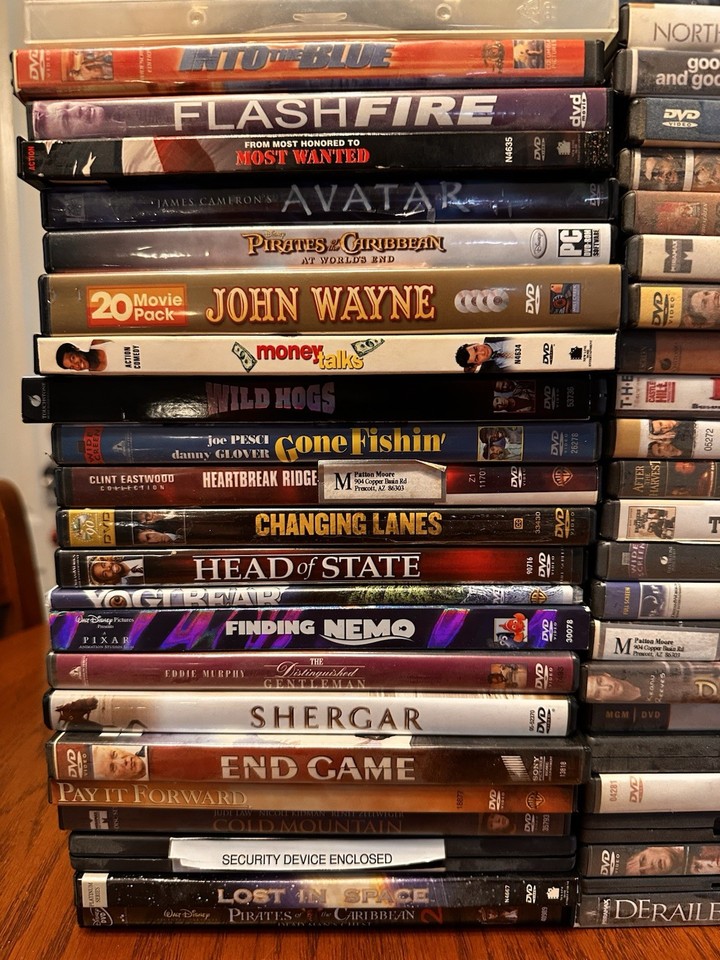 Lot of 72 DVDs - Wholesale / Bulk DVDs Lot - A-List DVD Movies ...