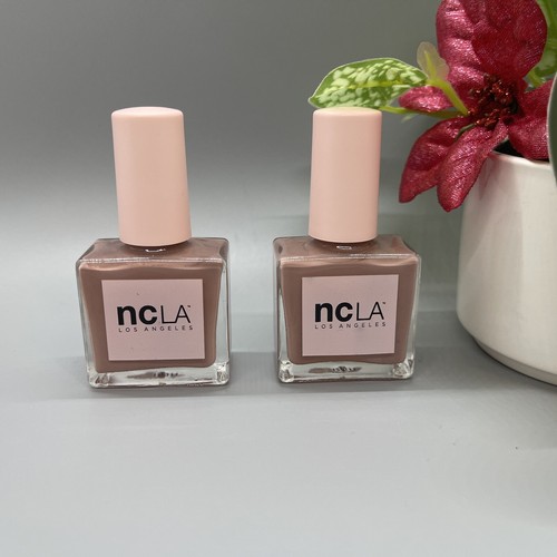 2 NCLA Nail Polish Luxury Lacquer - 75° IS FREEZING IN LA FullSize NWOB ...