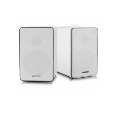 Microlab H21 Wireless Bluetooth Bookshelf Speaker System White | eBay
