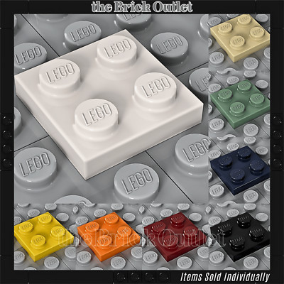 LEGO 2x2 Plate Part 3022 "NEW" - All Colors Available Including "RARE ...