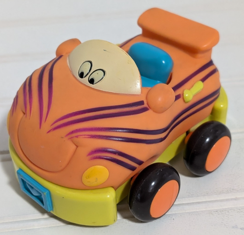 MyBToys Battat Tiger Striped Pull Back and Let go Chunky Car | eBay
