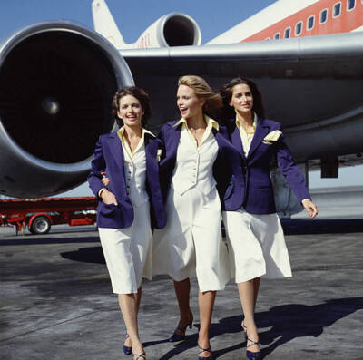 Connie Sellecca, Pat Klous & Kathryn Witt On Flying High 1978 TV OLD PHOTO 4 | eBay