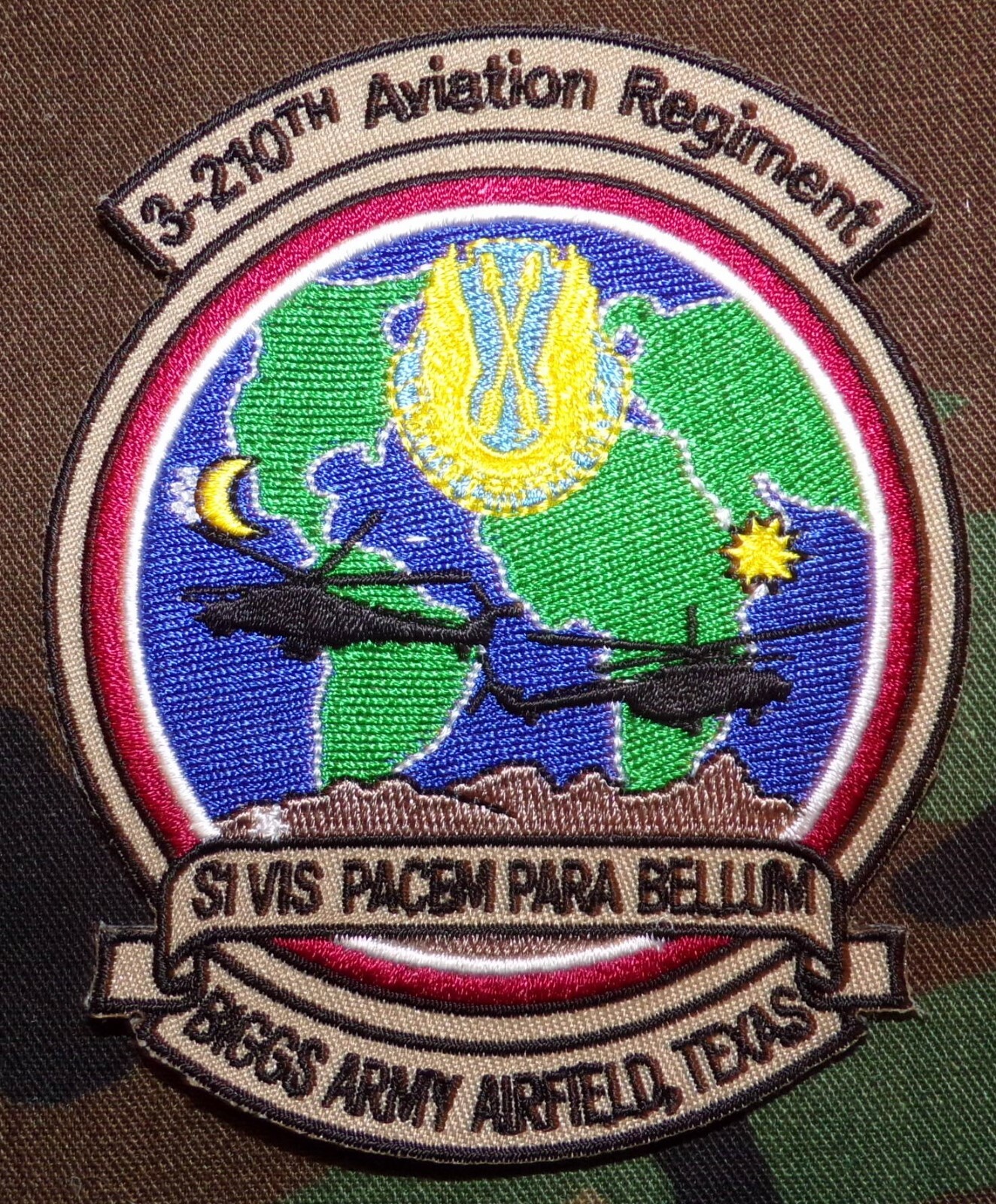 US Army 3rd Battalion, 210th Aviation Regiment Biggs Army Airfield ...