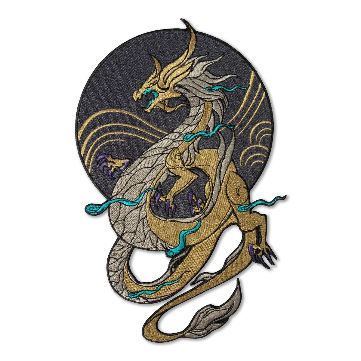 KDA Akali Dragon LOL Embroidered Patch Gold Edition Iron On | eBay