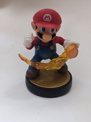Fireball Mario Amiibo Super Smash Bros Ultimate Wii U Nintendo Switch ...