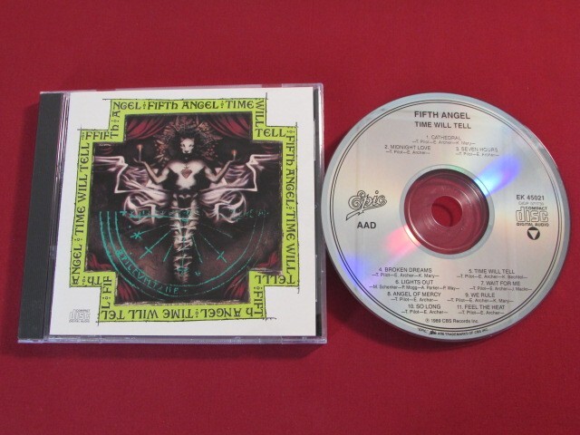 Fifth Angel Time Will Tell CD 1989 Hard Rock Metal for sale online | eBay