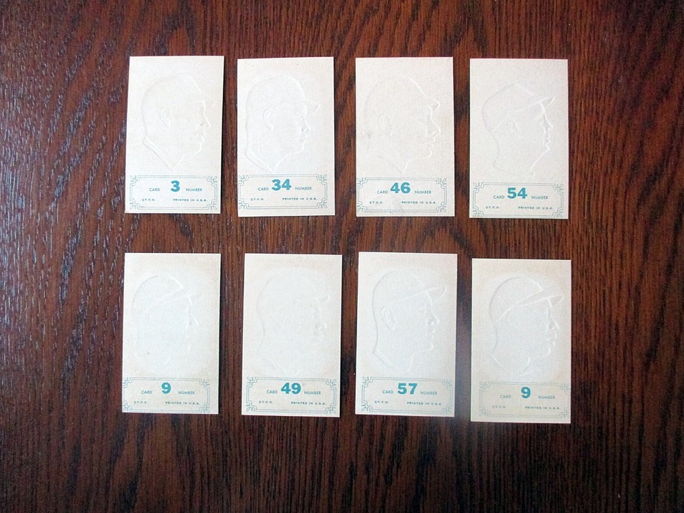 1965 Topps baseball embossed lot of 8 cards ex-exmt | eBay