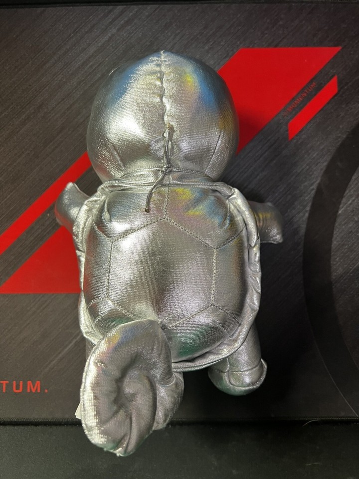 Pokemon 25th Anniversary Squirtle Celebration 8" Silver Metallic Plush ...