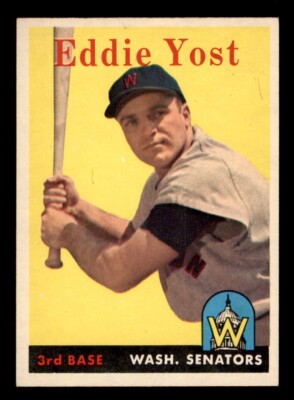 1958 Topps Baseball #173 Eddie Yost NM/MT *e1 | eBay