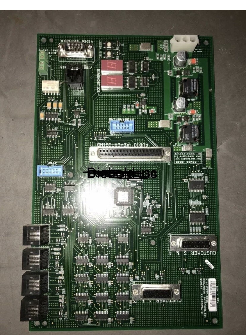 DIEBOLD VAT CCA 8X16 AUDIO SWITCHER 41-017127-000C 4X4 for sale online ...