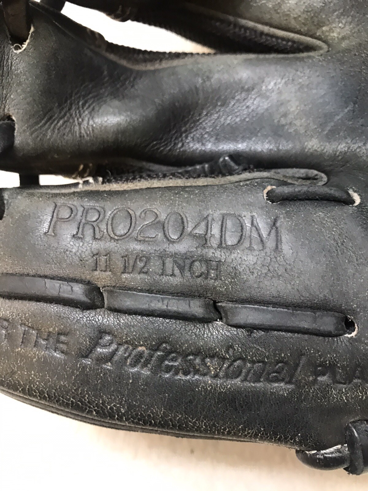 Rawlings PRO204DM 11.5” Fully Broken In Boys HOH Baseball Glove Left ...