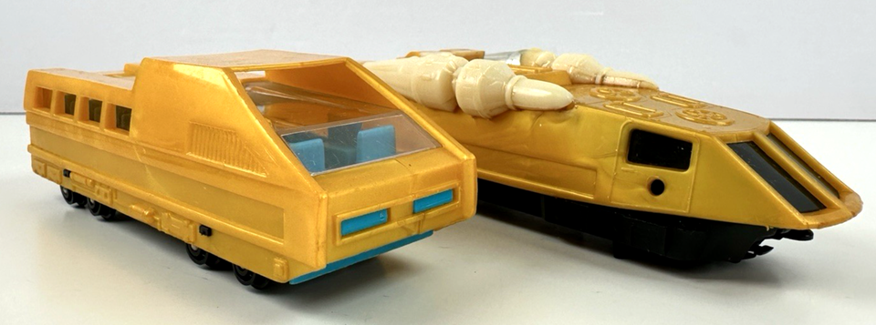 Vtg Mattel Hot Line Train Speed Chief Engine Yellow 1970 Sizzler & Tail ...