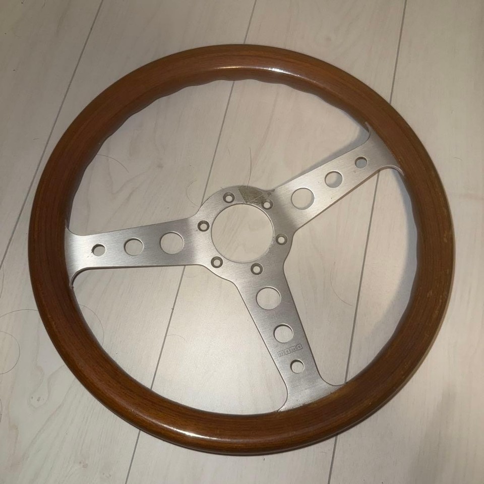 MOMO Italian wood steering wheel | eBay