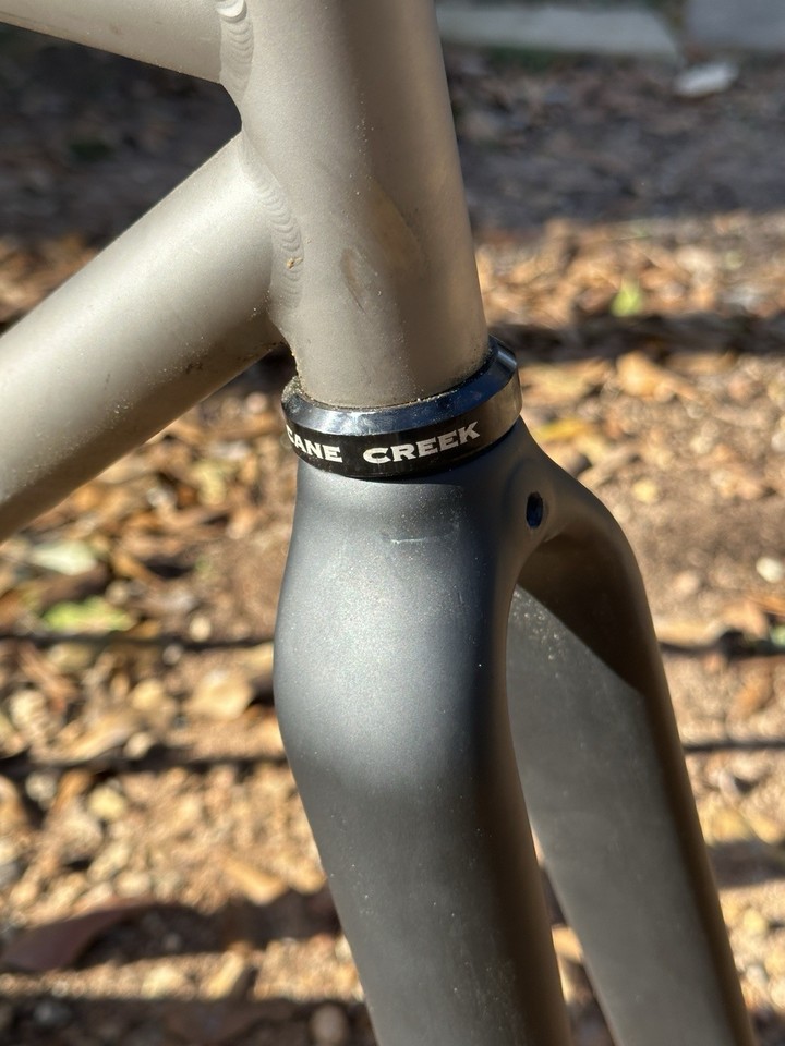 Litespeed Titanium 700c Road Bike Frame With Carbon Fork And Headset ...