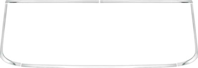 1966-67 Chevy Nova Rear Window Moldings 2-Door Hardtop; 5-Pieces New ...