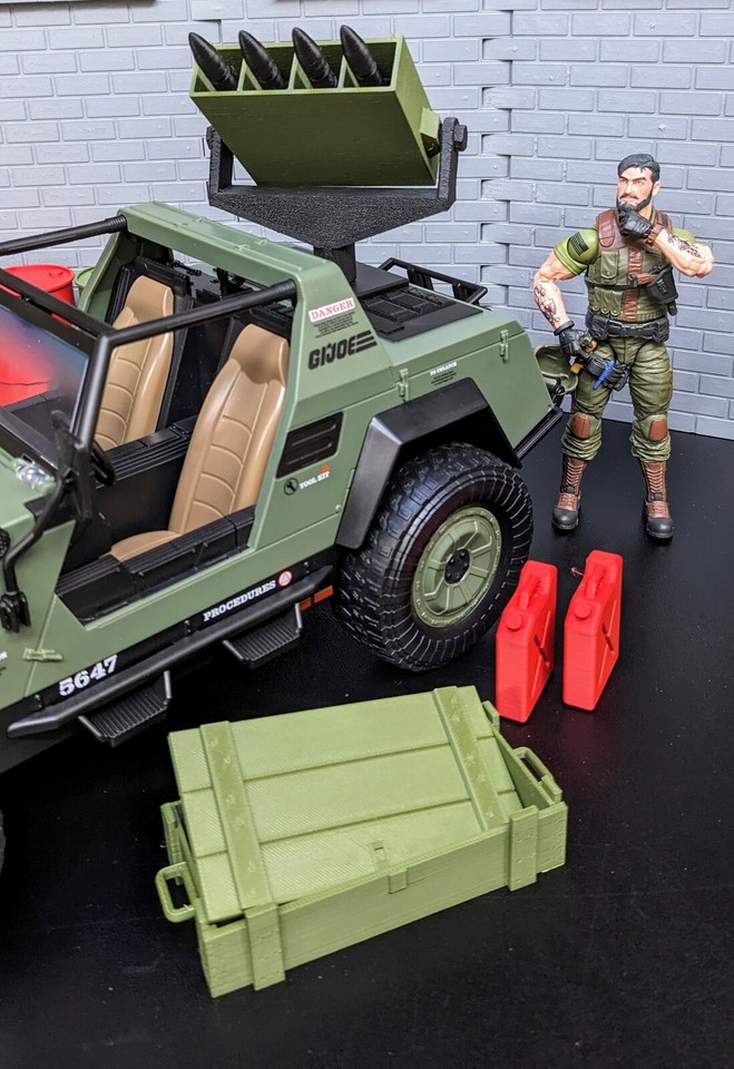 MK2 Launcher Conversion for GI Joe Classified VAMP | eBay