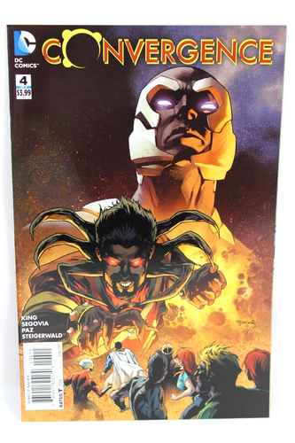 Convergence #4 The Return Stephen Segovia Variant 2015 DC Comics F+ | eBay