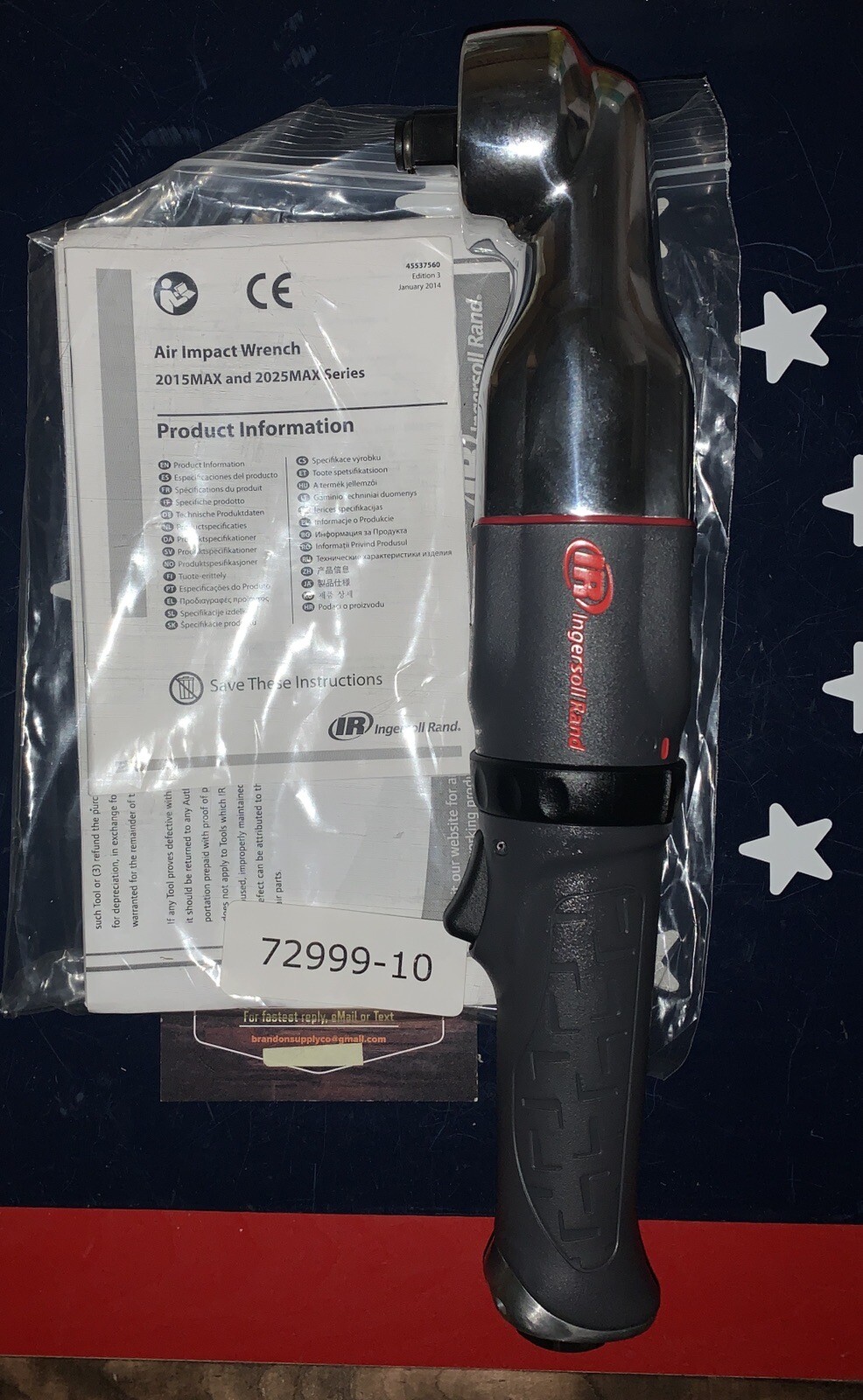 Ingersoll-Rand 2025MAX IR2025MAX 1/2" Hammerhead Low-Profile Impact | eBay