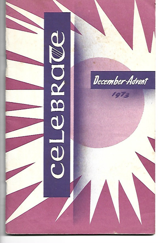 CELEBRATE PRAISE MONTHLY MISSALETTE DECEMBER DEC 1973 ADVENT | eBay